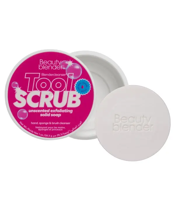 BEAUTYBLENDER Blendercleanser Tool Scrub Unscented Exfoliating Solid Soap - No Color