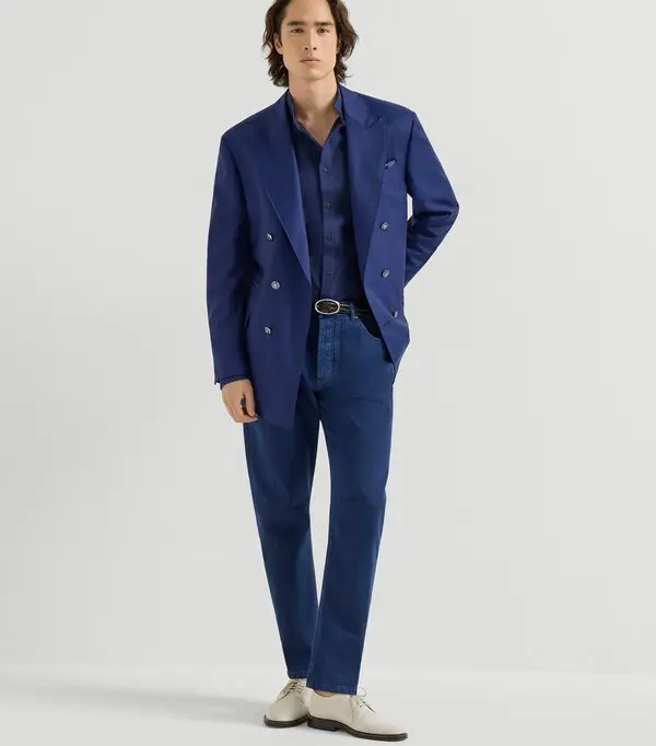 Brunello Cucinelli Slim-fit Jeans - Blue