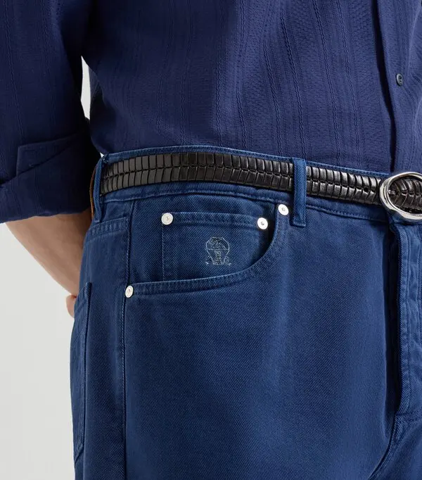 Brunello Cucinelli Slim-fit Jeans - Blue
