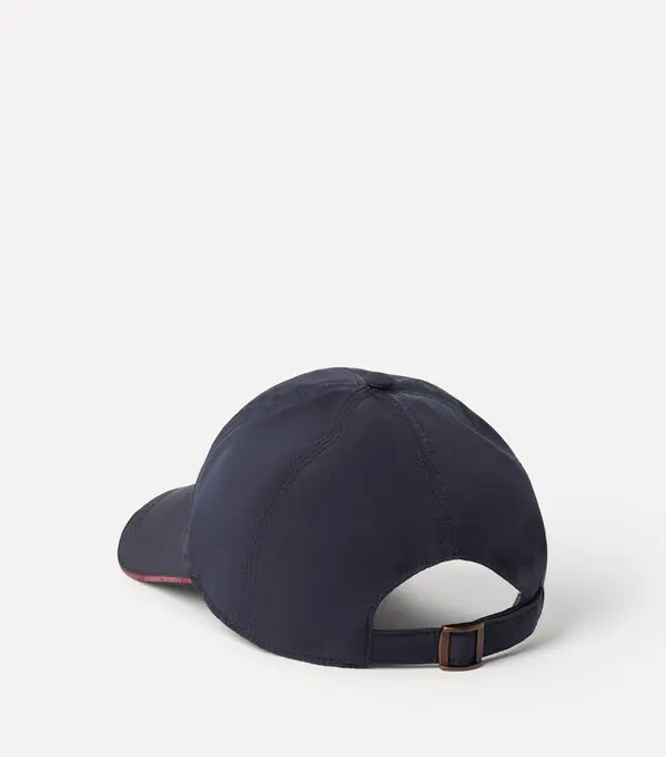 Brunello Cucinelli Water-resistant Embroidered Baseball Cap - Blue