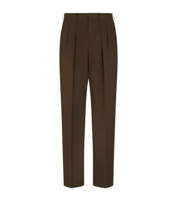 TOM FORD Wool Pleated Trousers
