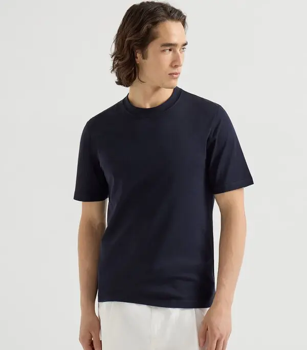 Brunello Cucinelli Cotton Crew-neck T-shirt