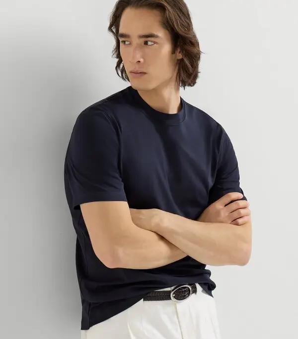 Brunello Cucinelli Cotton Crew-neck T-shirt