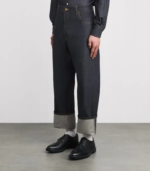 Thom Browne Selvedge Denim Straight Jeans