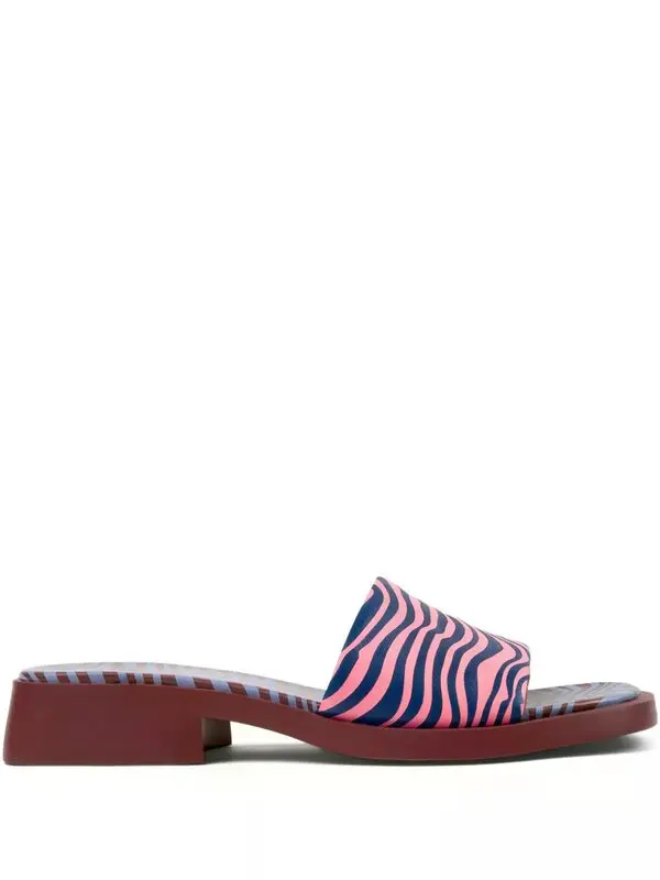 Camper Dana Zebra-print Sandals