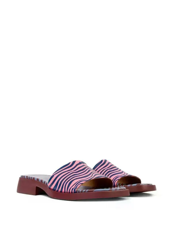 Camper Dana Zebra-print Sandals