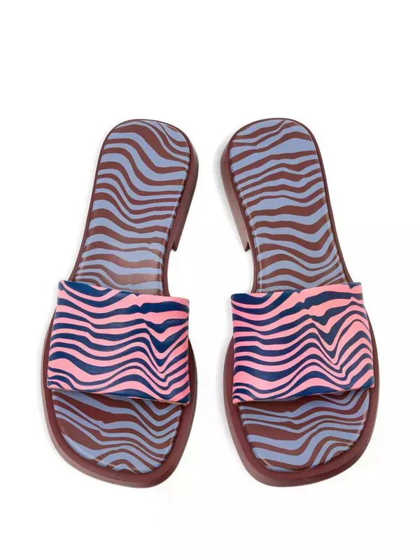 Camper Dana Zebra-print Sandals