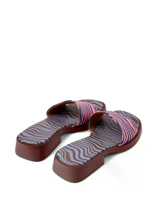 Camper Dana Zebra-print Sandals