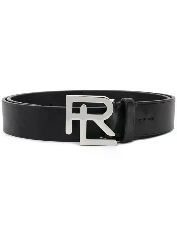 Ralph Lauren Logo Buckle Belt - Black