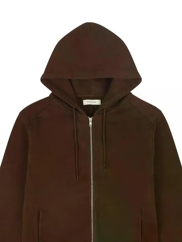 ENTIRE STUDIOS Zip-fastening Hooded Sweatshirt - Brown
