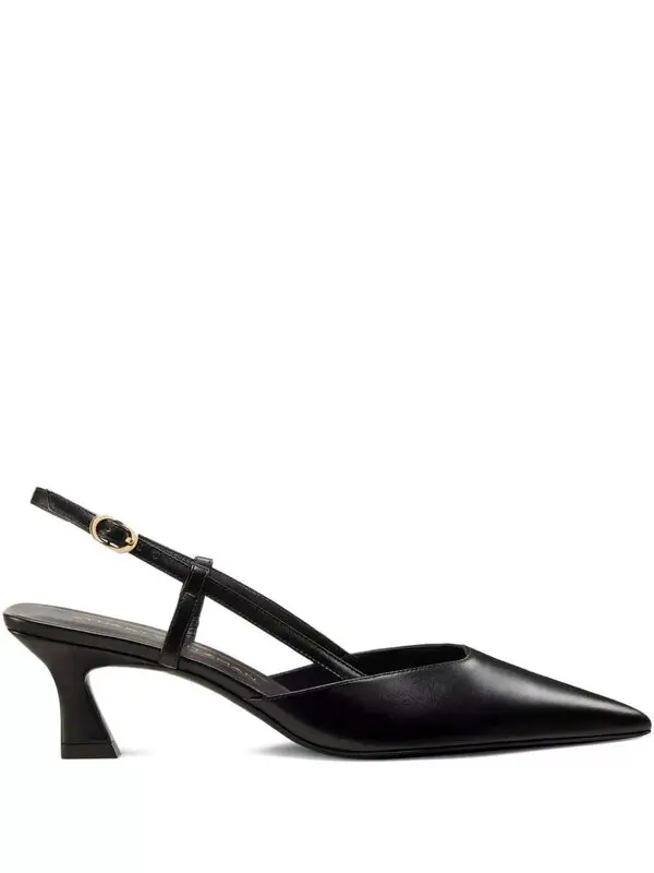 STUART WEITZMAN Vinnie 50mm Slingback - Black