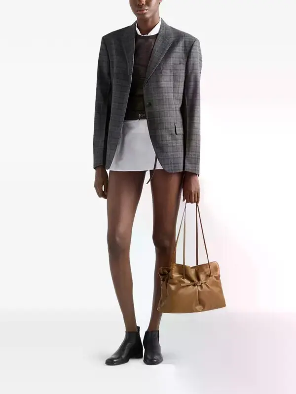 Prada Large Nappa Leather Tote Bag