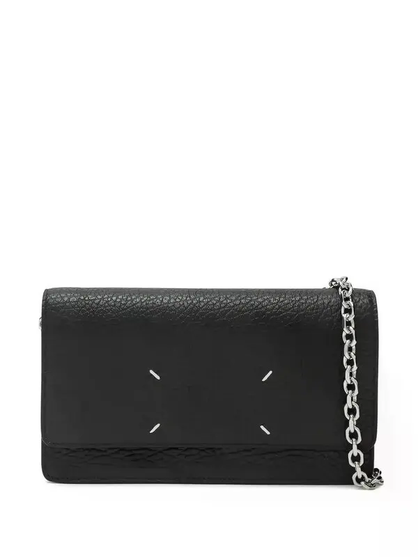 MAISON MARGIELA Four Stitch Wallet-on-chain - Black