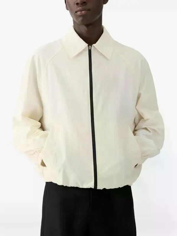 Jacquemus Zip-front Elasticated Jacket - White