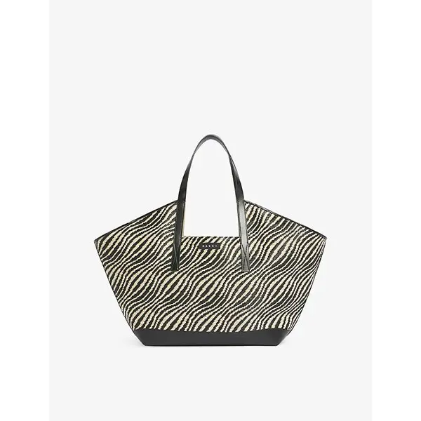 Marni Waves Woven Tote Bag - 00n99