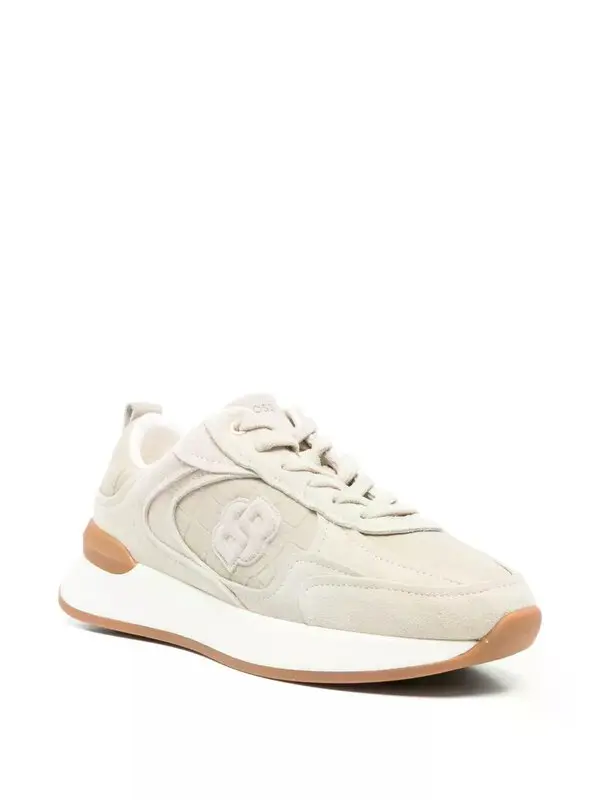 BOSS Emed-logo Leather Sneakers