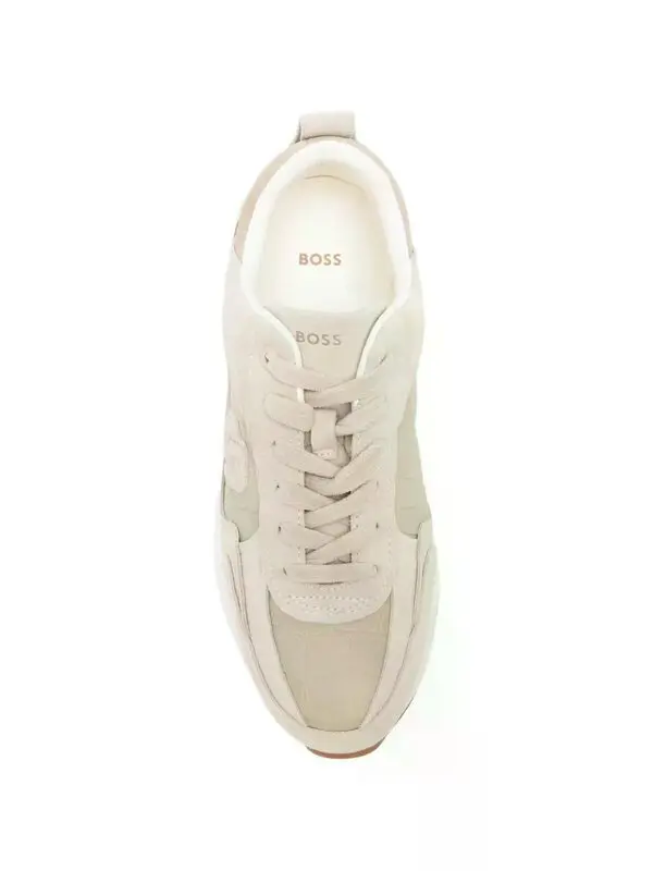 BOSS Emed-logo Leather Sneakers
