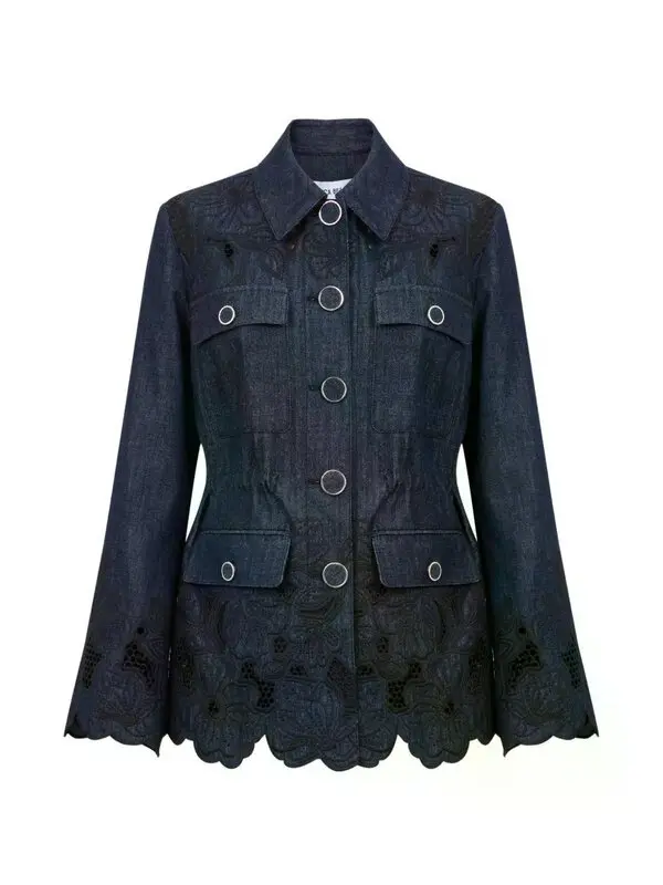 Veronica Beard Kiki Button-fastening Jacket