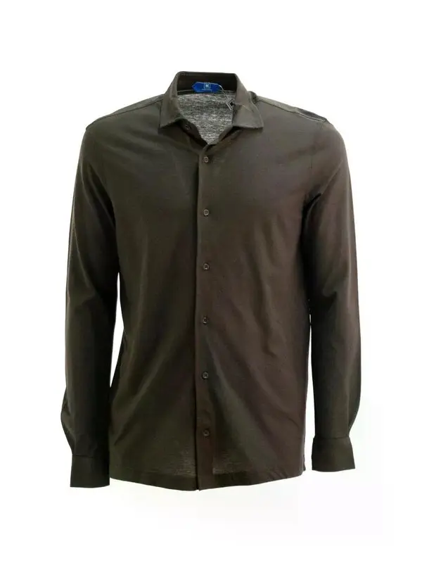 KIRED Buttoned Polo Shirt - Brown