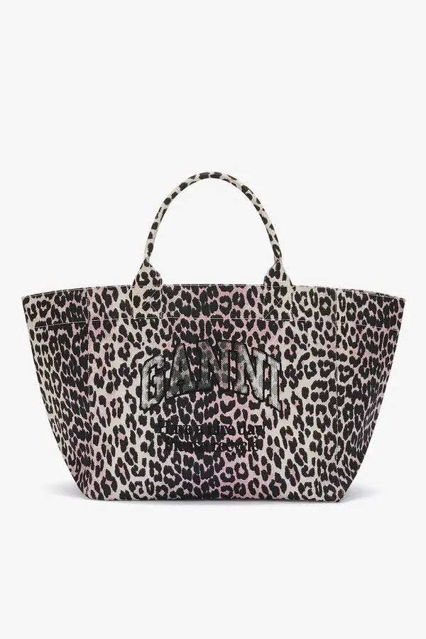 GANNI Tote Xxl - Pink