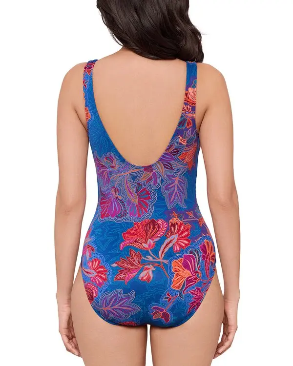 Miraclesuit Decoupage Swizzle One Piece Swimsuit - Multi
