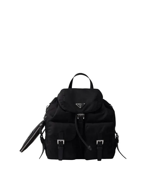 Prada Medium Re-nylon Backpack - Black
