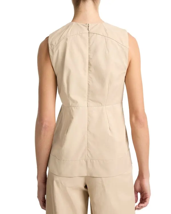 Vince Paneled Crewneck Top - Wheatstone