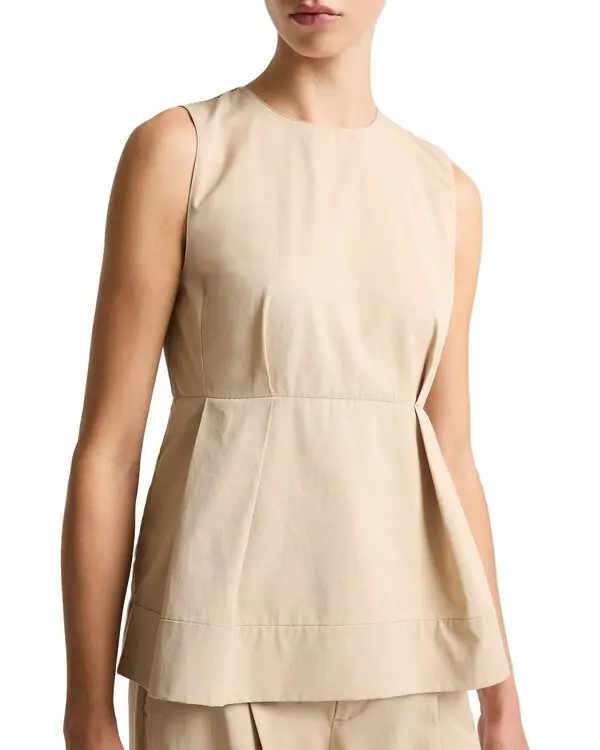 Vince Paneled Crewneck Top - Wheatstone
