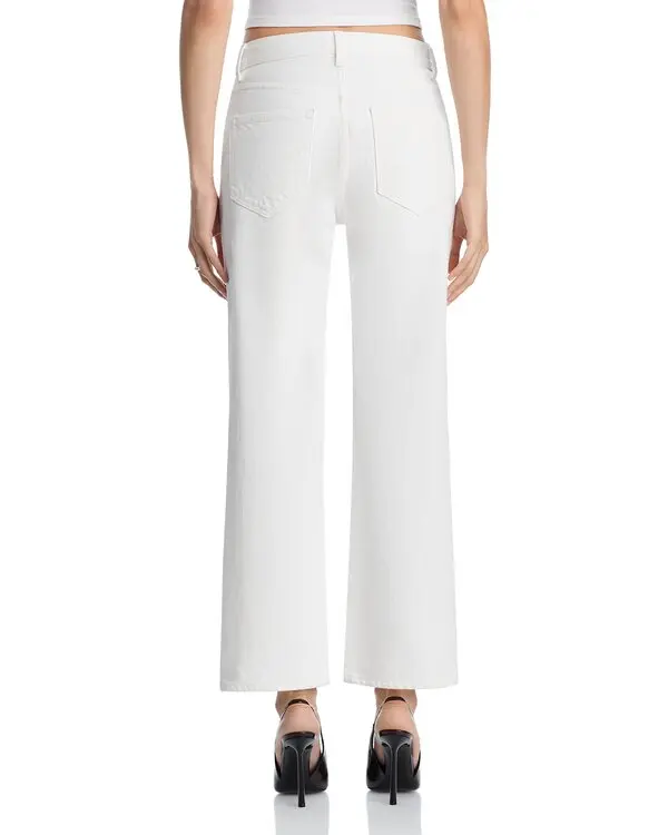 A.L.C. The 009 High-rise Cropped Flare Jeans - White