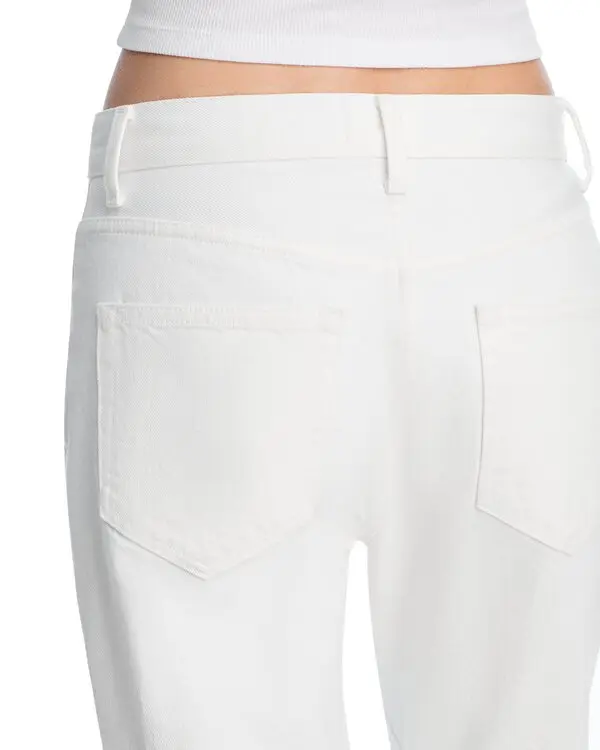 A.L.C. The 009 High-rise Cropped Flare Jeans - White