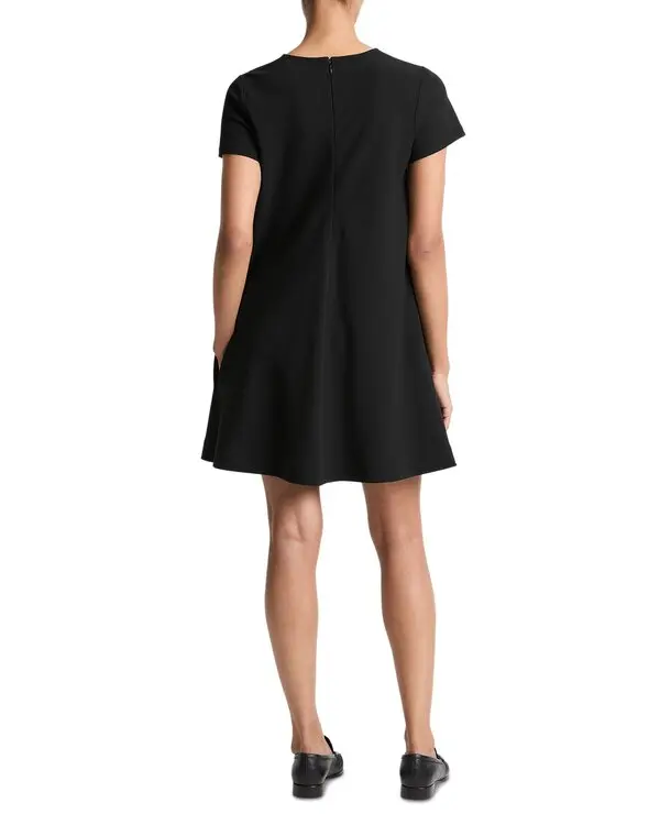 Vince Short Sleeve Dress - Black
