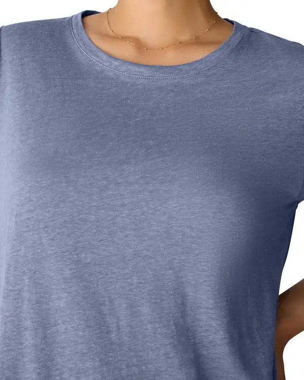 Eileen Fisher Crewneck Short Sleeve Tee - Haze