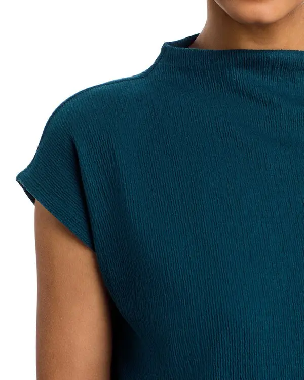 Eileen Fisher Funnel Neck Top