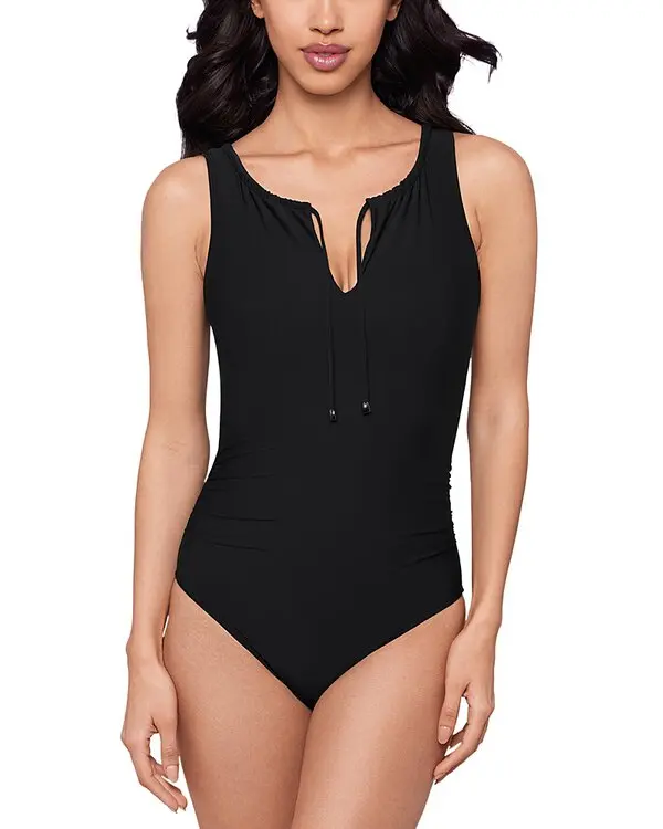 Magicsuit Solid Dee Dee One-piece Swimsuit - Black