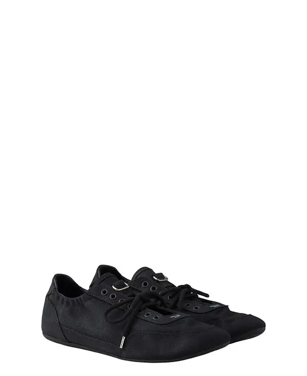 Prada Canvas Sneakers - Black