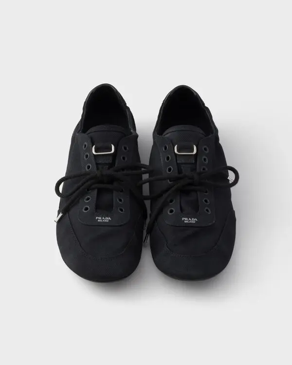 Prada Canvas Sneakers - Black