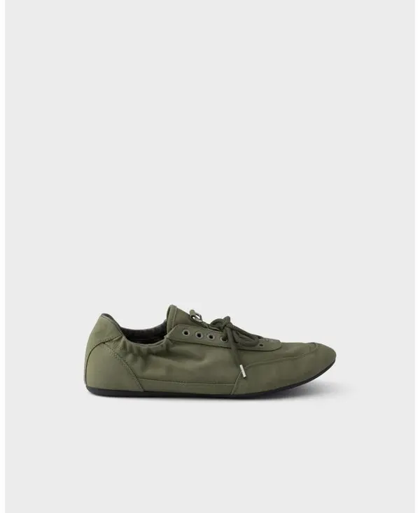 Prada Canvas Sneakers - Green
