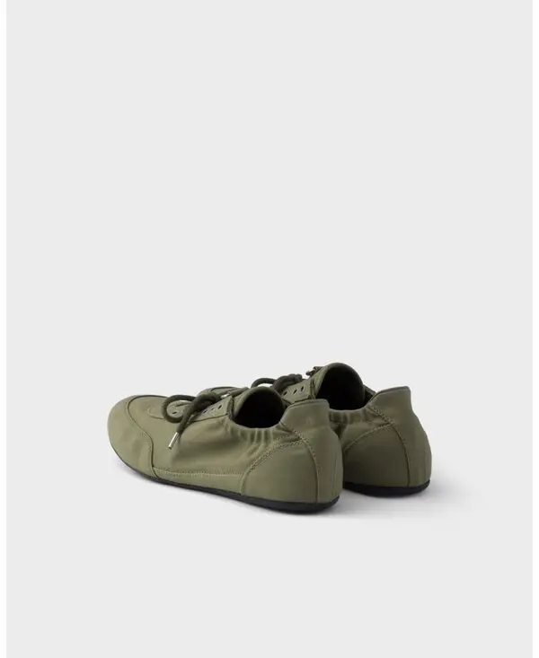 Prada Canvas Sneakers - Green