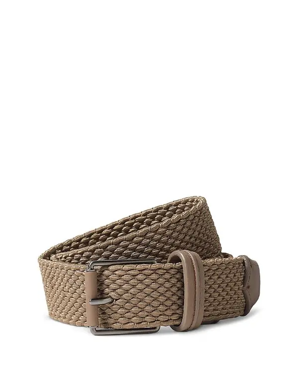 Zegna Braided Belt - Beige