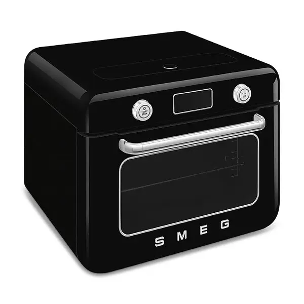 SMEG Countertop Air Fry Oven With Steam - Black