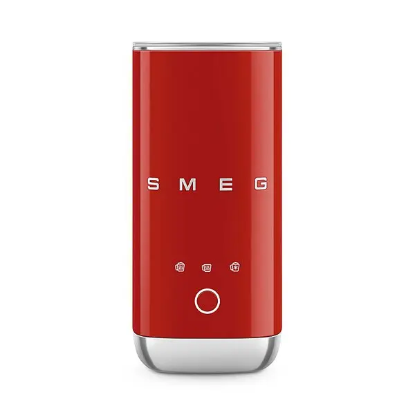 SMEG Mini Milk Frother - Red