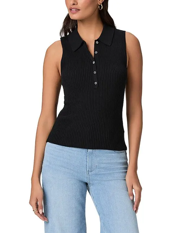 Paige The Vesta Top - Black