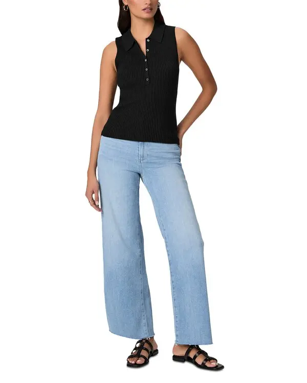 Paige The Vesta Top - Black