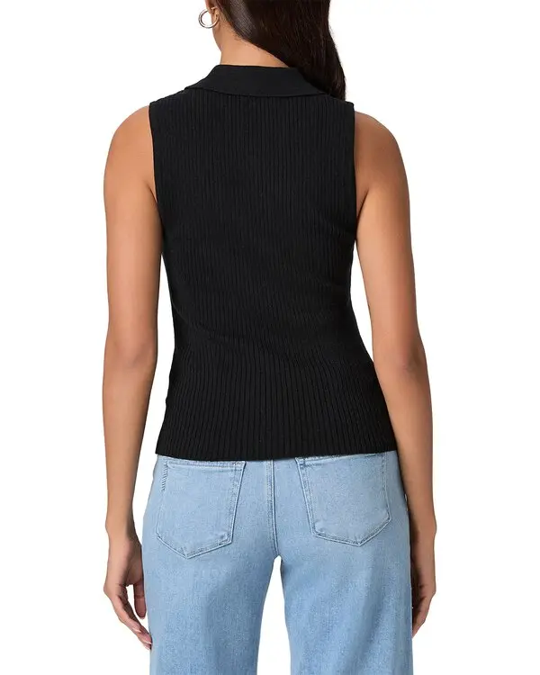 Paige The Vesta Top - Black