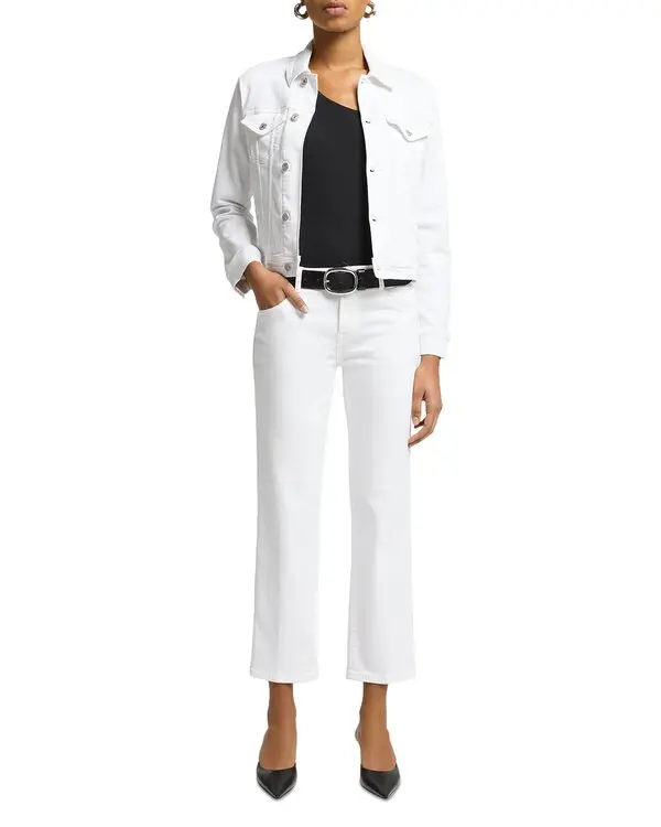 7 For All Mankind Calie Mid-rise Straight Ankle Jeans