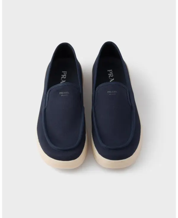 Prada Fabric Loafers