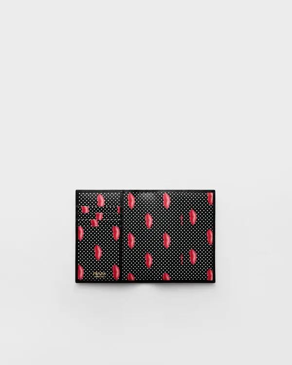 Prada Saffiano Leather Passport Holder