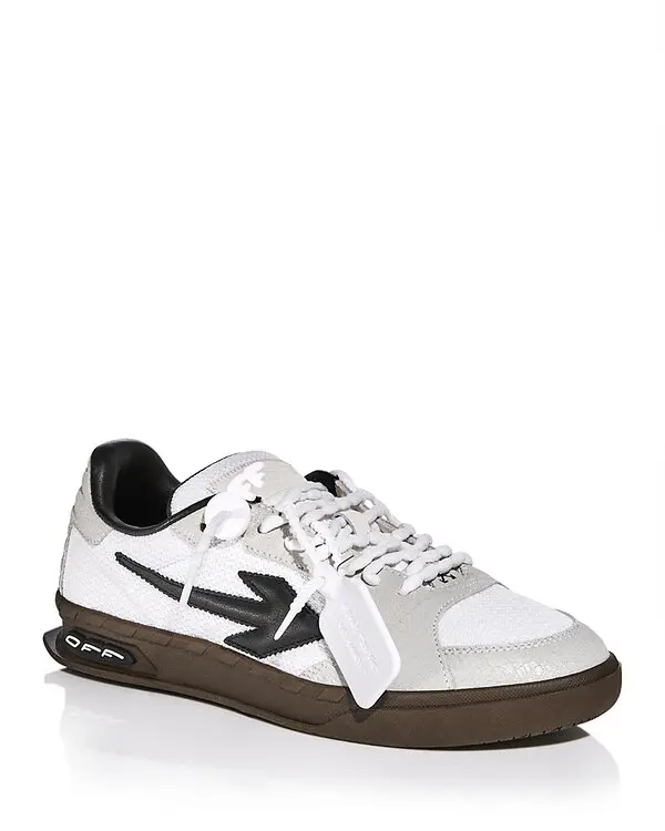 Off-White End Of Play" Sneakers - White Black