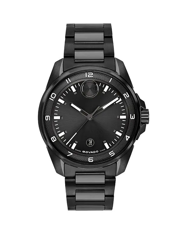 Movado Bold Verso S Watch 42mm - Black Dial