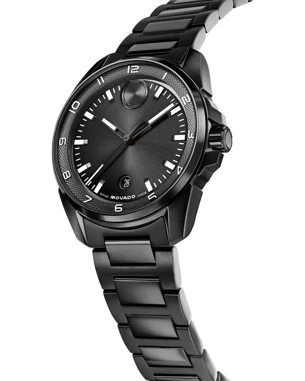 Movado Bold Verso S Watch 42mm - Black Dial